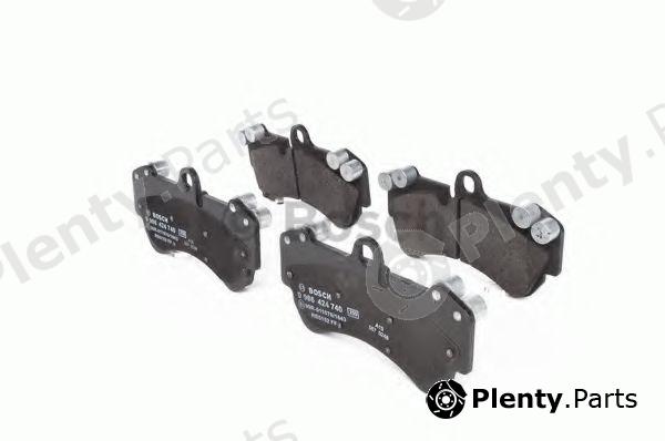 BOSCH part 0986424740 Brake Pad Set, disc brake - Plenty.Parts