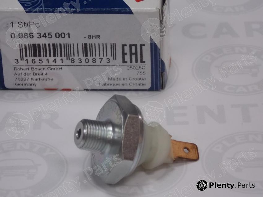 BOSCH part 0986345001 Oil Pressure Switch - Plenty.Parts